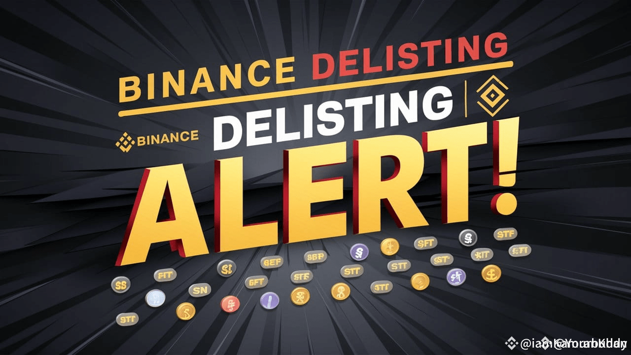 Delisting alert 🚨Binance To Delist These 4 Crypto Raising Price Dip ...