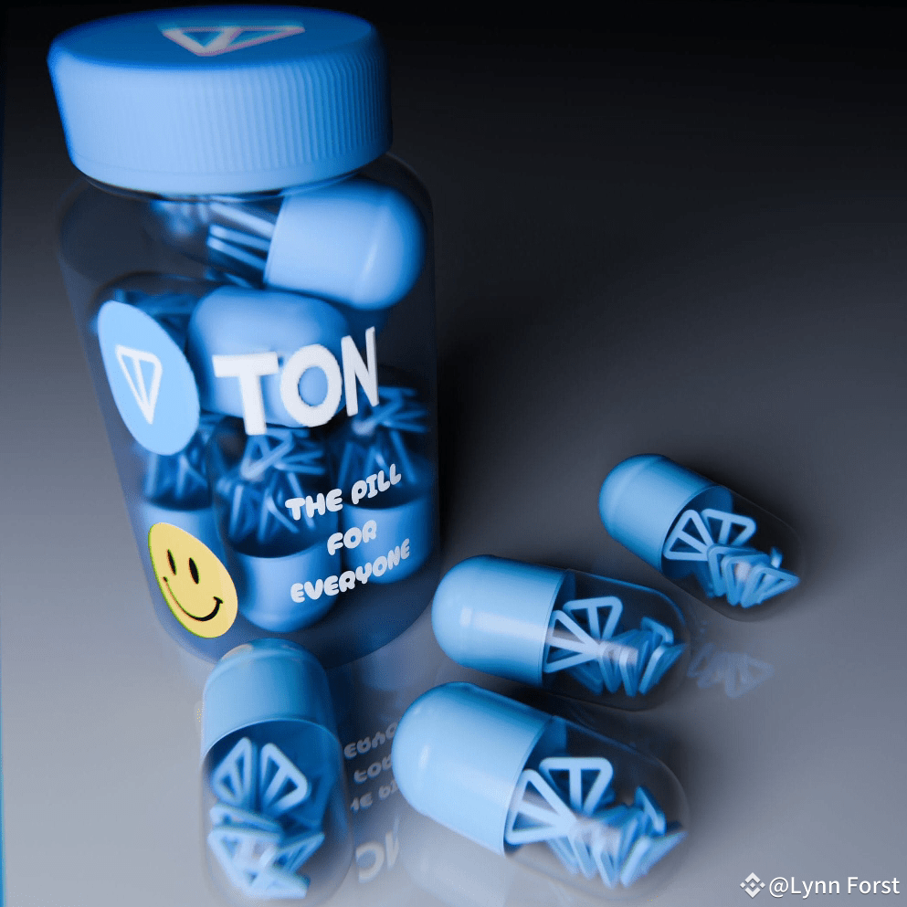 Me: Popping my $TON pill, making some trades, staying hydra | Lynn ...