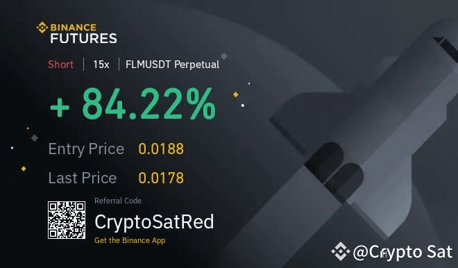 $FLM completed Wave 4 🍸 #CryptoSat | Crypto Sat on Binance Square