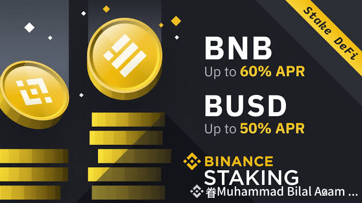 BNB staking has been gaining momentum this month. Currently | Muhammad Bilal Azam Siddiqui on ...