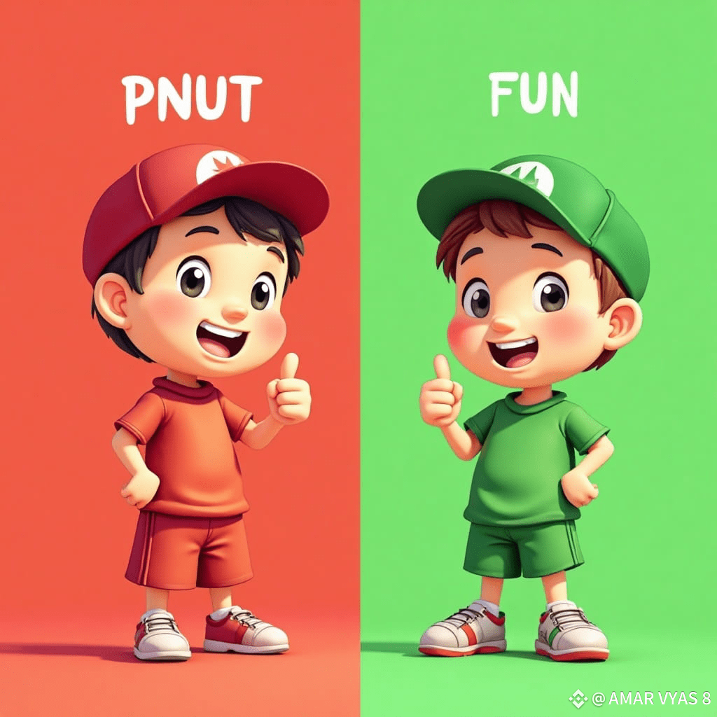 🖐️🤩 💸🔥 $PNUT VS FUN😃👌🔥🚀 🖐️😃👉 Will PNUT Hit $1 in | AMAR VYAS 8 on ...