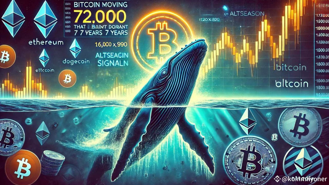 Bitcoin Whale Moves 72,000 BTC Aged 7 Years Top Signal Or Altseason? | koinmilyoner on Binance ...