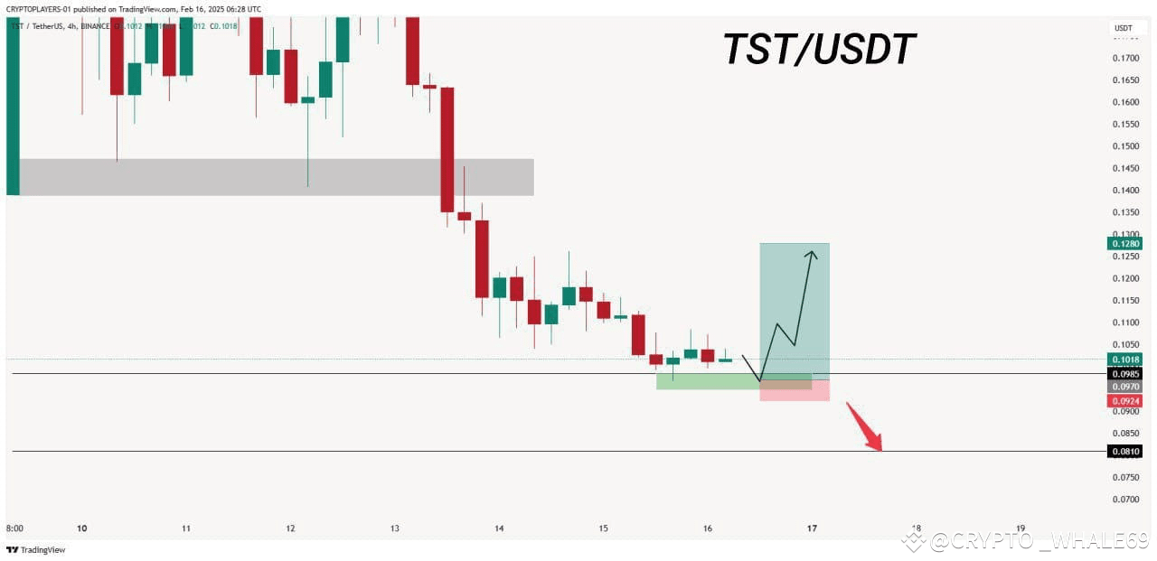#TST Coin Update!! • From last 24hrs price consolidating | CRYPTO WHALE ...