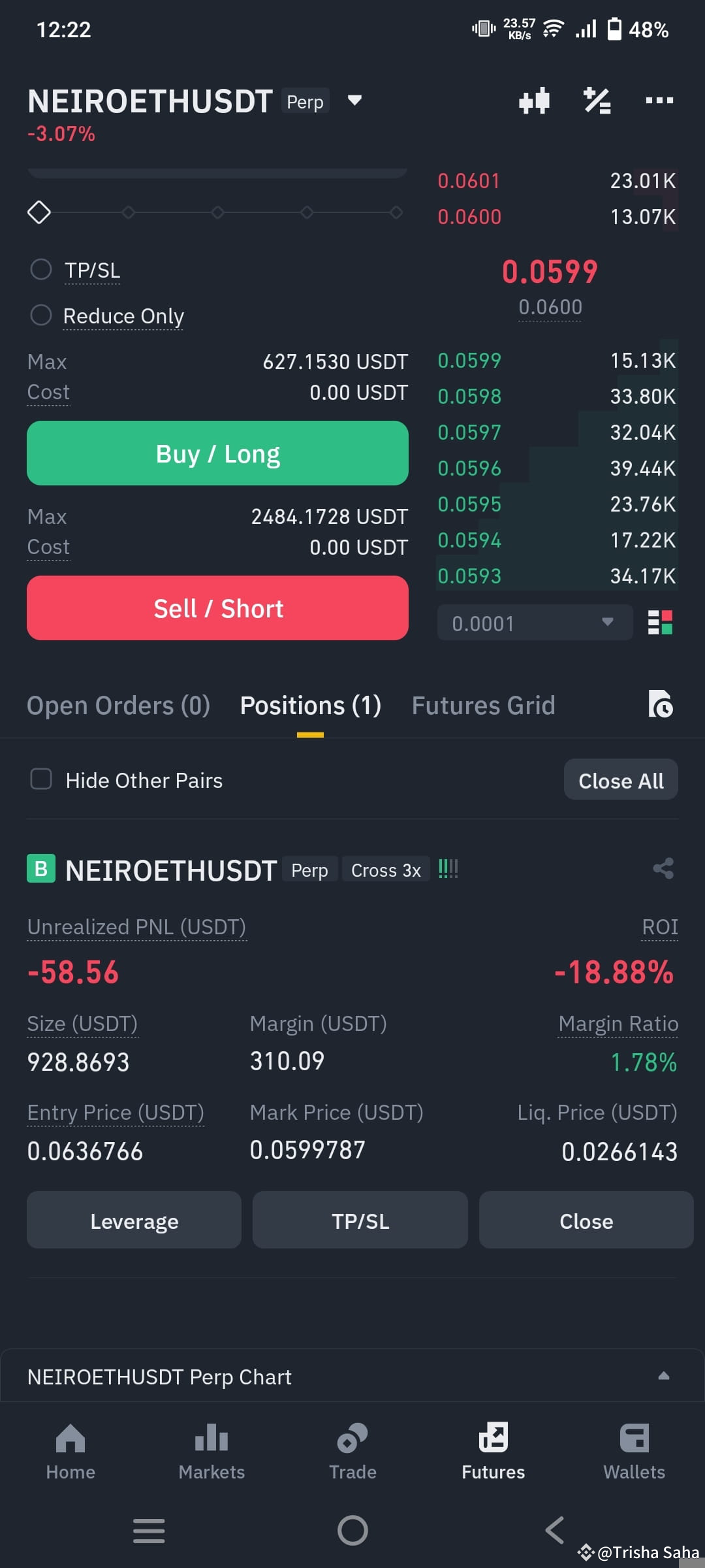 $NEIROETH Hold or close....? $BTC $ETH | Gk_Aronno on Binance Square