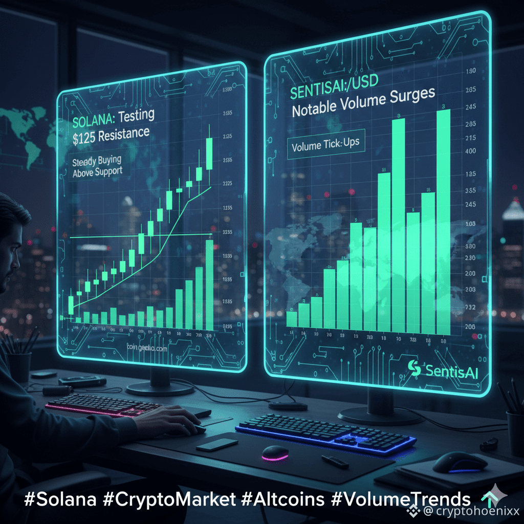 SOL (Solana) is drawing attention today with steady buying | Crypto ...