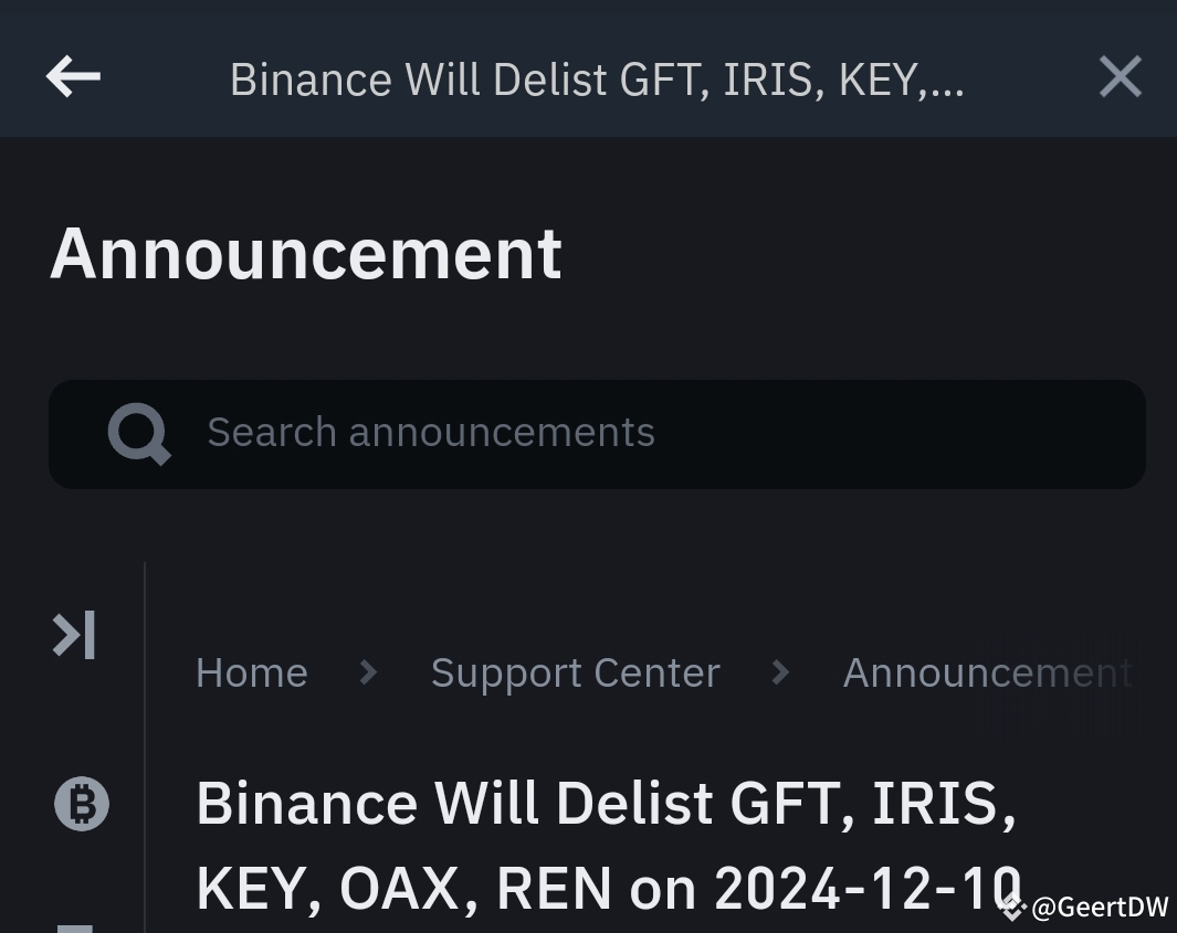 #DelistingNotice Delist of GFT,IRIS,KEY,REN | Disordered World on ...
