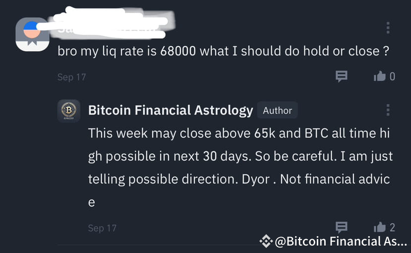 $BTC Many posting commenting about why I am silent from las | Bitcoin ...