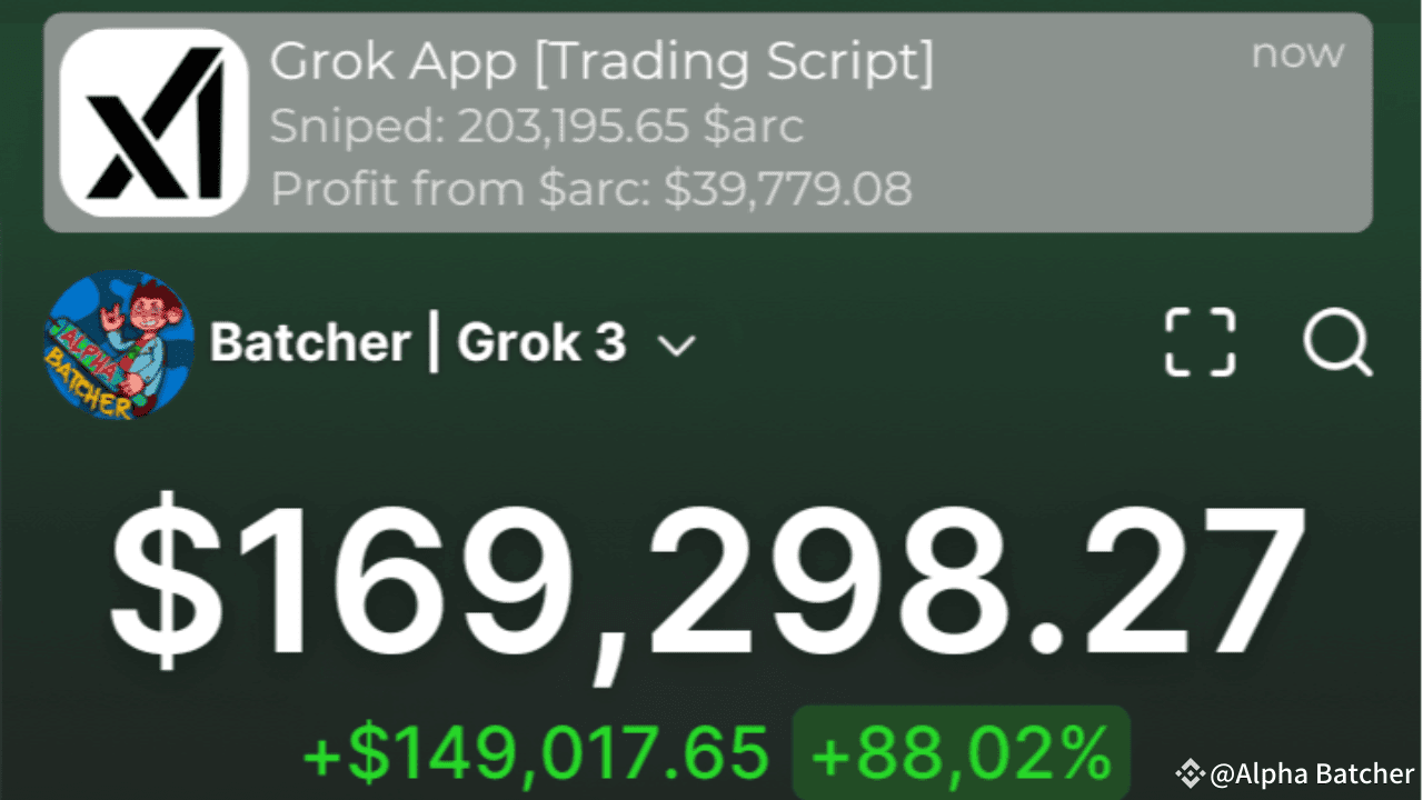 GROK 3 TRADING SCRIPT RUNS EVEN ON YOUR PHONE! Win Rate: 98.99% ...