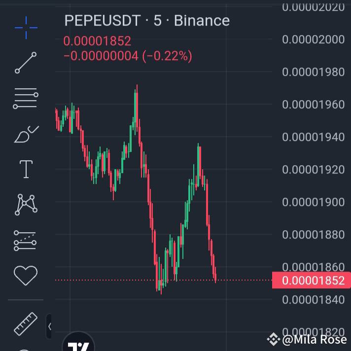 $PEPE /USDT Alert 💡 Huge Dip in Momentum and Trade Strat | Mila Rose on Binance Square