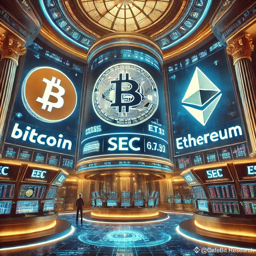 HOT🔥: SEC Approves Hashdex Bitcoin and Ethereum Index ETF | CafeBit Research on Binance Square