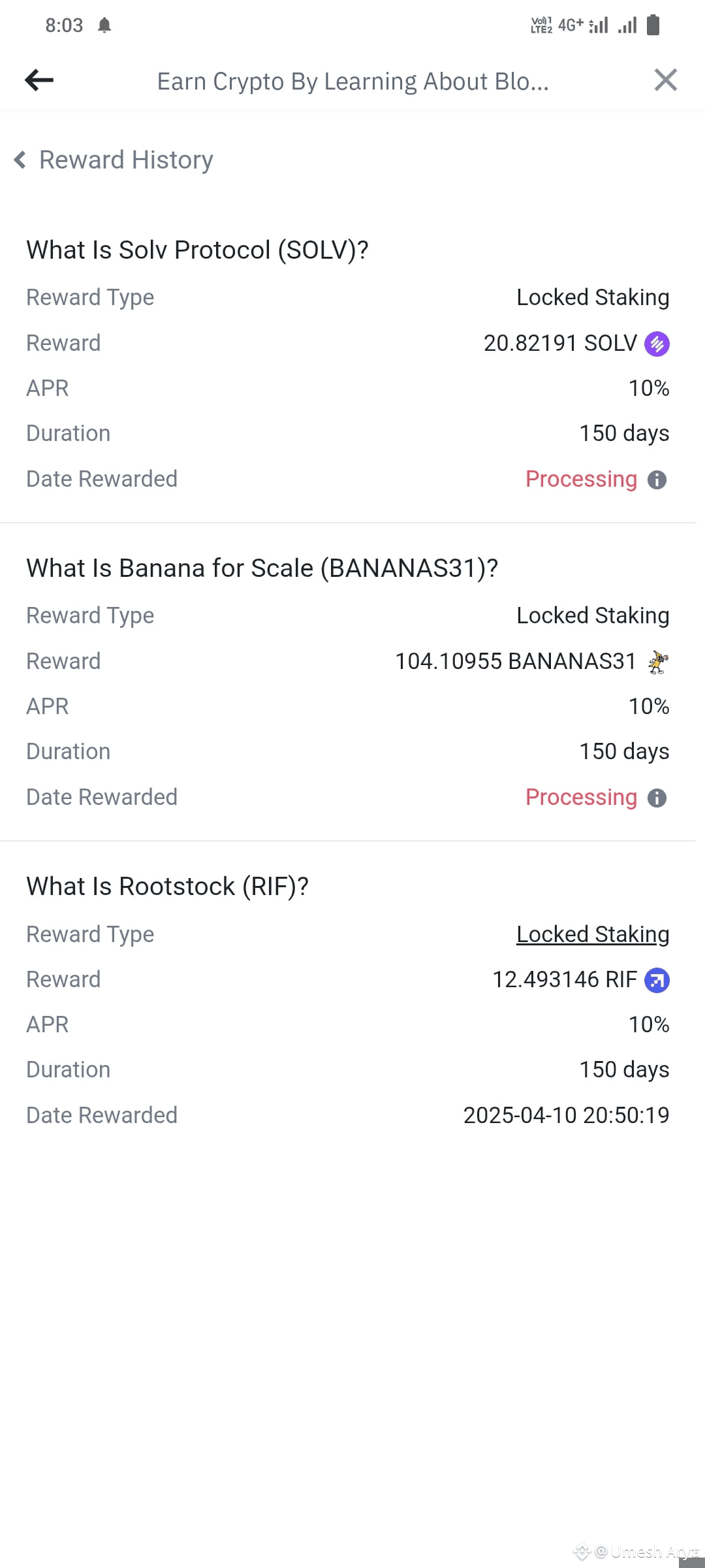 claim $BTC | Umesh Arya no Binance Square
