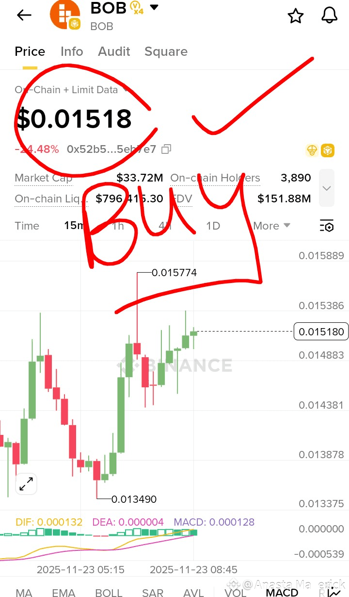 🚀 $BOB — Smart Buyers Just Took Control You’re tuned in | Anasta ...