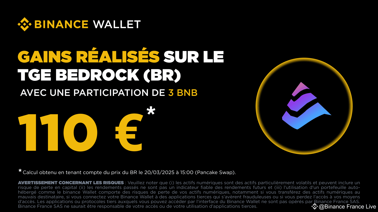 Here is what you would have earned by participating with 3 # | Binance ...