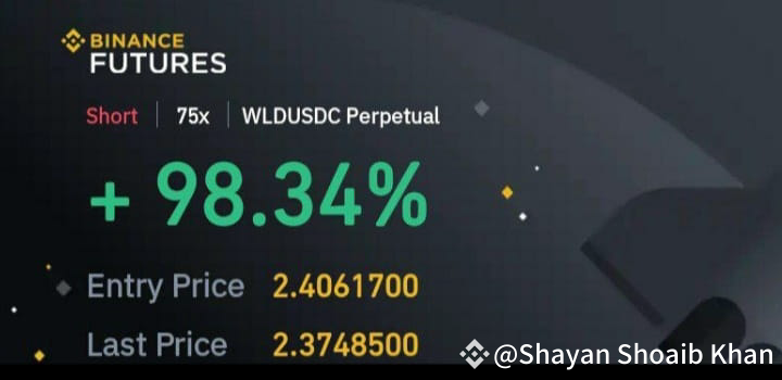 $WLD Fully close when reach 140%. | Shayan Shoaib Khan on Binance Square