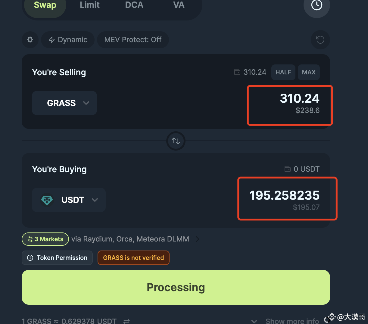 Finally, you can claim the Grass airdrop! 🌿 I don’t know ho | 大漠哥 on ...
