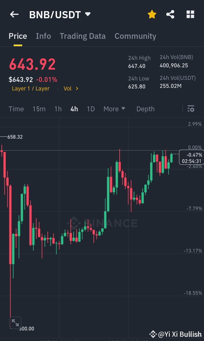 🚀 $BNB /USDT – Bulls Gearing Up for a Comeback? Key Levels | Yi Xi Bullish on Binance Square