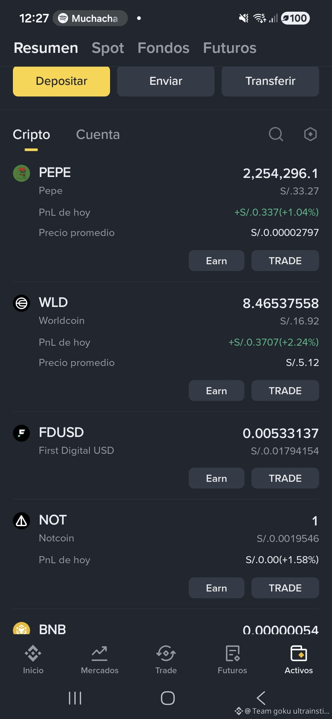LET'S BE A DREAM COME TRUE WITH $PEPE we will reach the | Team goku ...