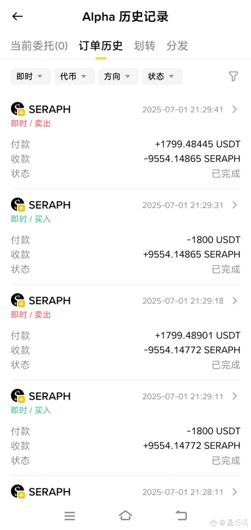 📢 $SERAPH Brush Alpha to earn steadily without loss, the of | 星烁啊 on Binance Square