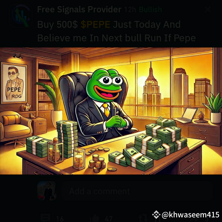 You're definitely hyped about $PEPE! If it kills two zeros ...