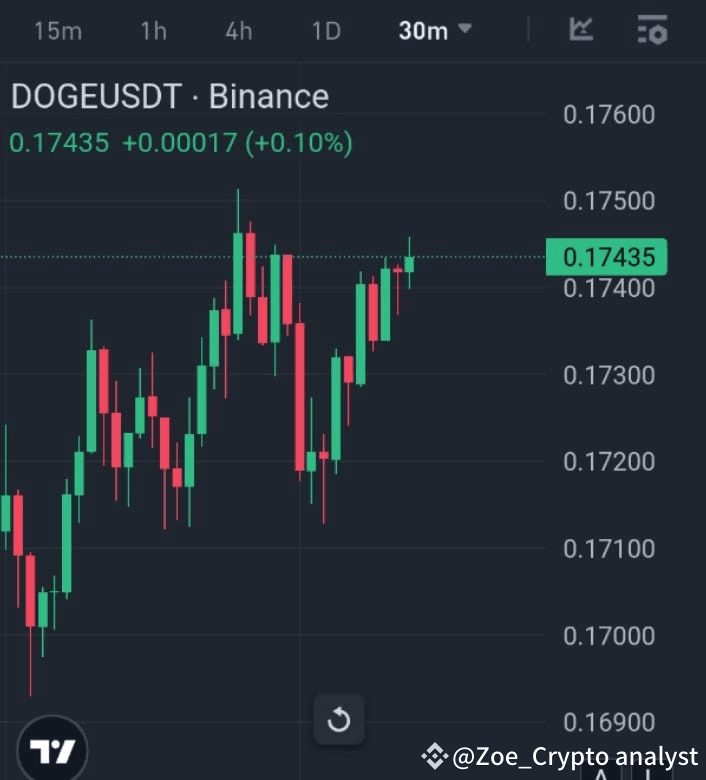 $DOGE USDT Bull run alert 🔥 💯 – BULLISH MOMENTUM BUILDING | Zoe_Crypto analyst on Binance Square