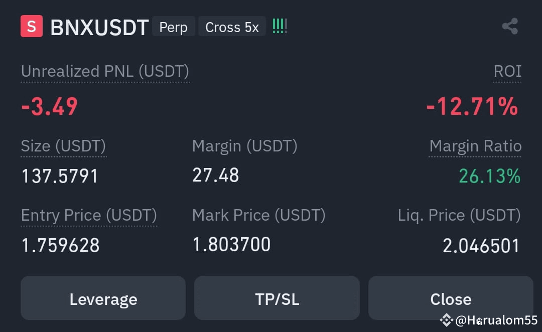 #BNX/USDT hold or close please | WhatIsCrypto99 on Binance Square