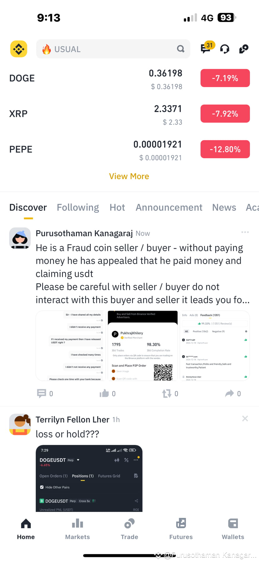 He is fraud p2p coin buyer and seller Please add him block ...