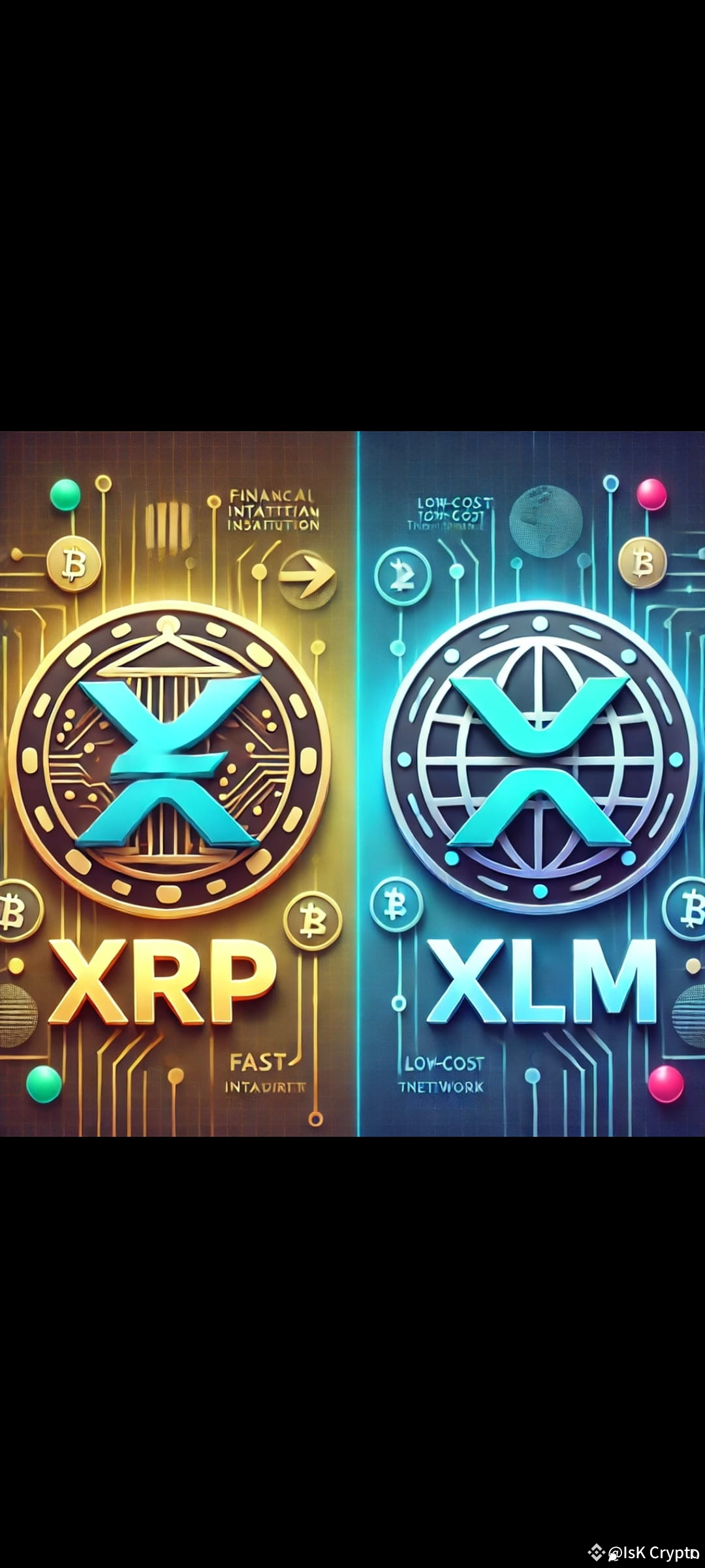 "XRP vs. XLM: Understanding the Difference in Cross-Border P | IsK Crypto on Binance Square