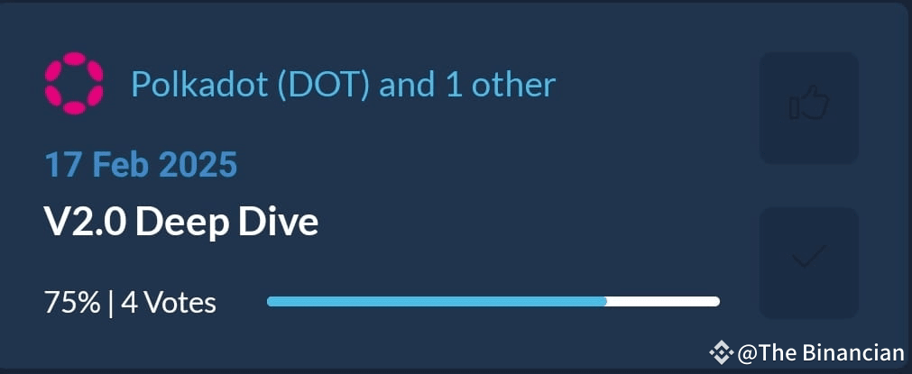 $DOT Bullish News 🚀🚀🚀 A focused deep dive into polkaDot | The Binancian on Binance Square