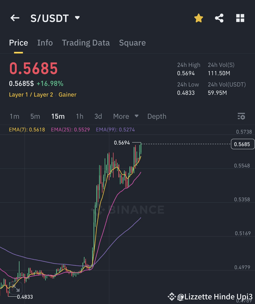 $S /USDT - Bullish Pressure Rebuilding Near Key Resistance! | Bullseye ...