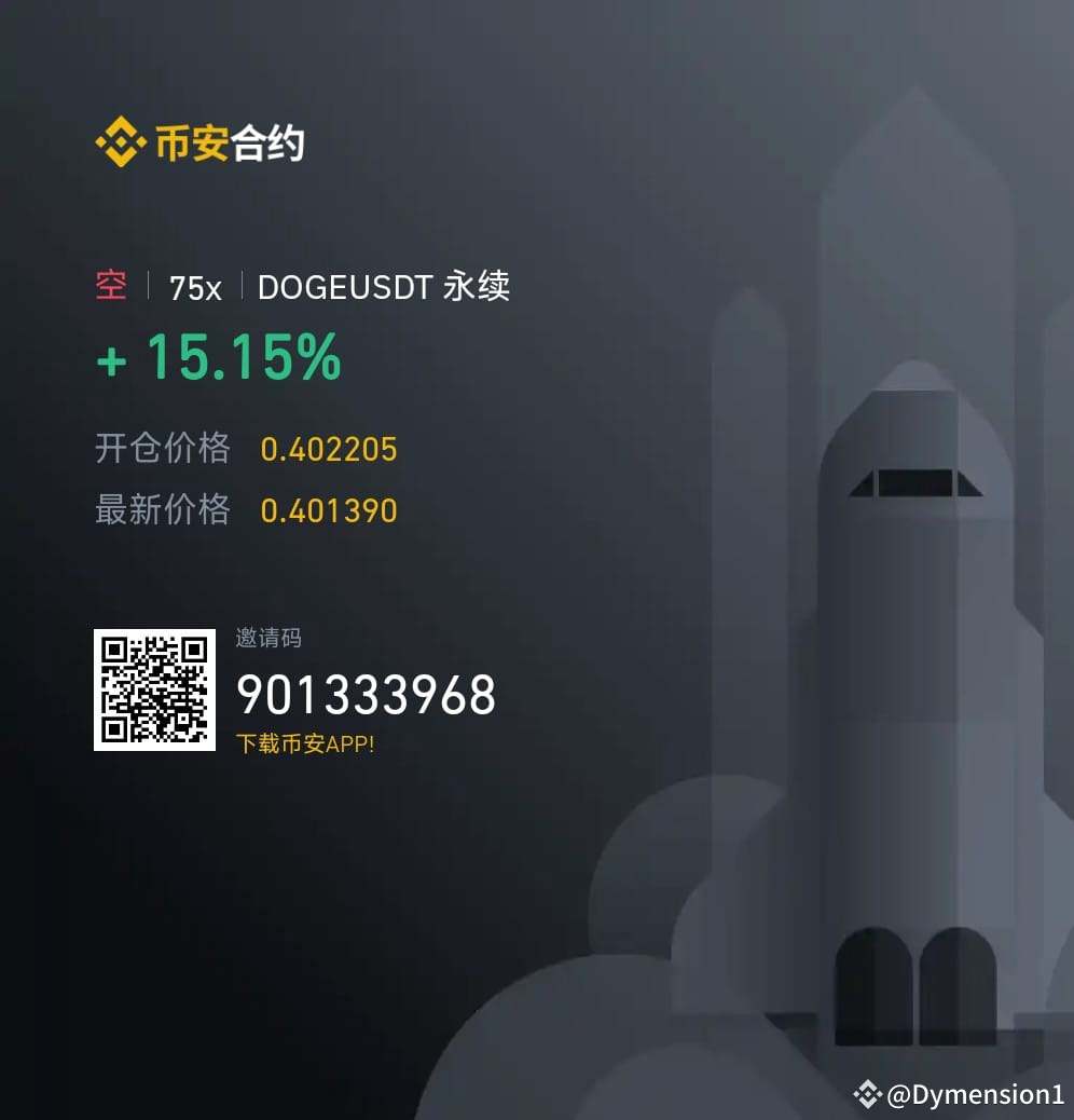 $DOGE Let’s pay tribute to the Air Force first, great | 投机兔子 on Binance ...