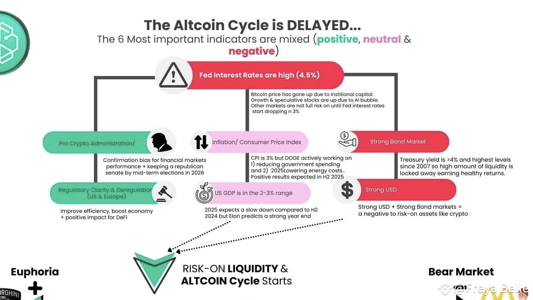 🚨💥 Why Is the Altcoin Cycle Delayed? 💥🚨 | Freya Belle on Binance Square