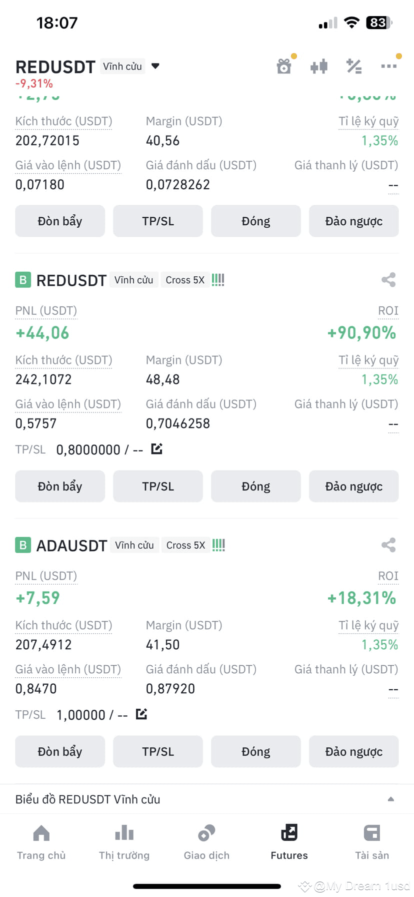 I have released everything, so there is a high possibility o | My Dream ...