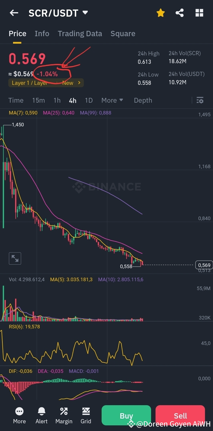 $SCR can only laugh at the deception of Binance and project | Doreen ...