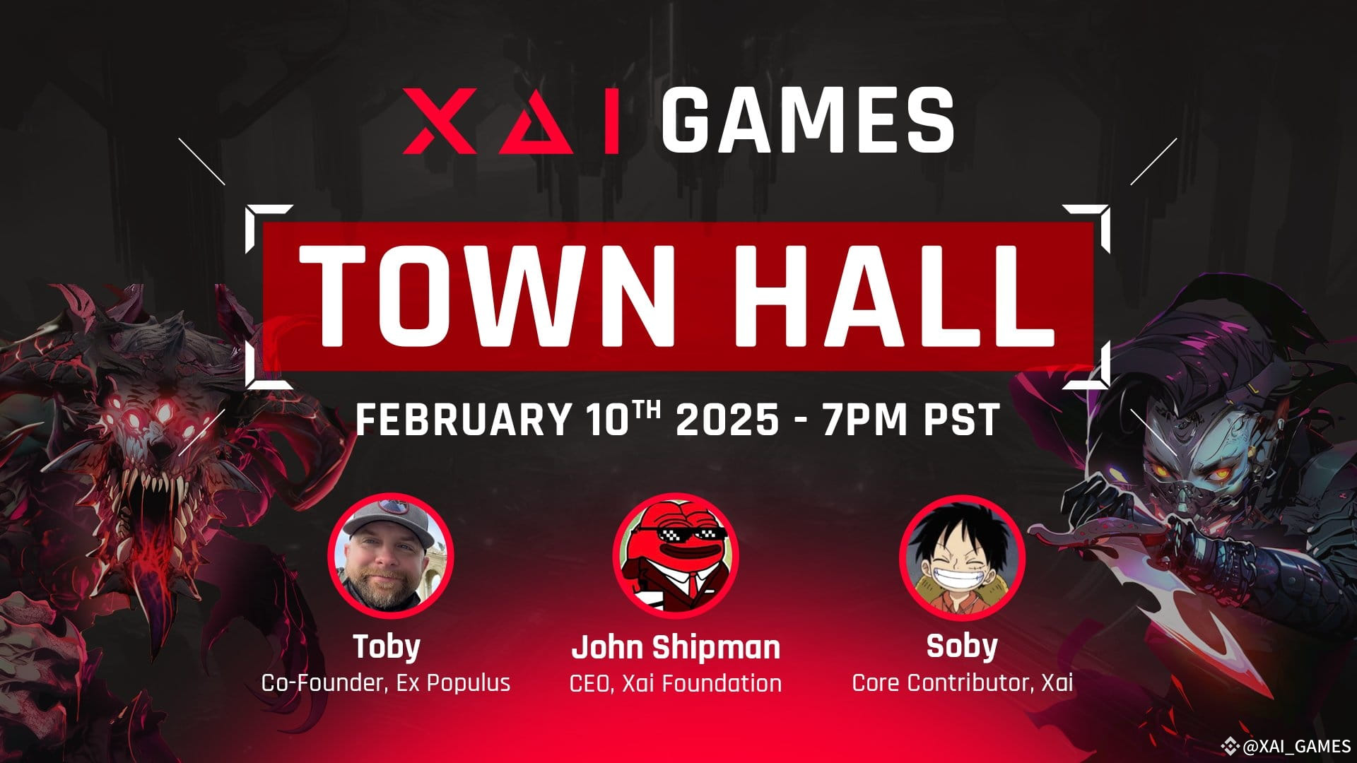 Heads up everyone, there is a Xai Town Hall Monday in our Di | XAI ...