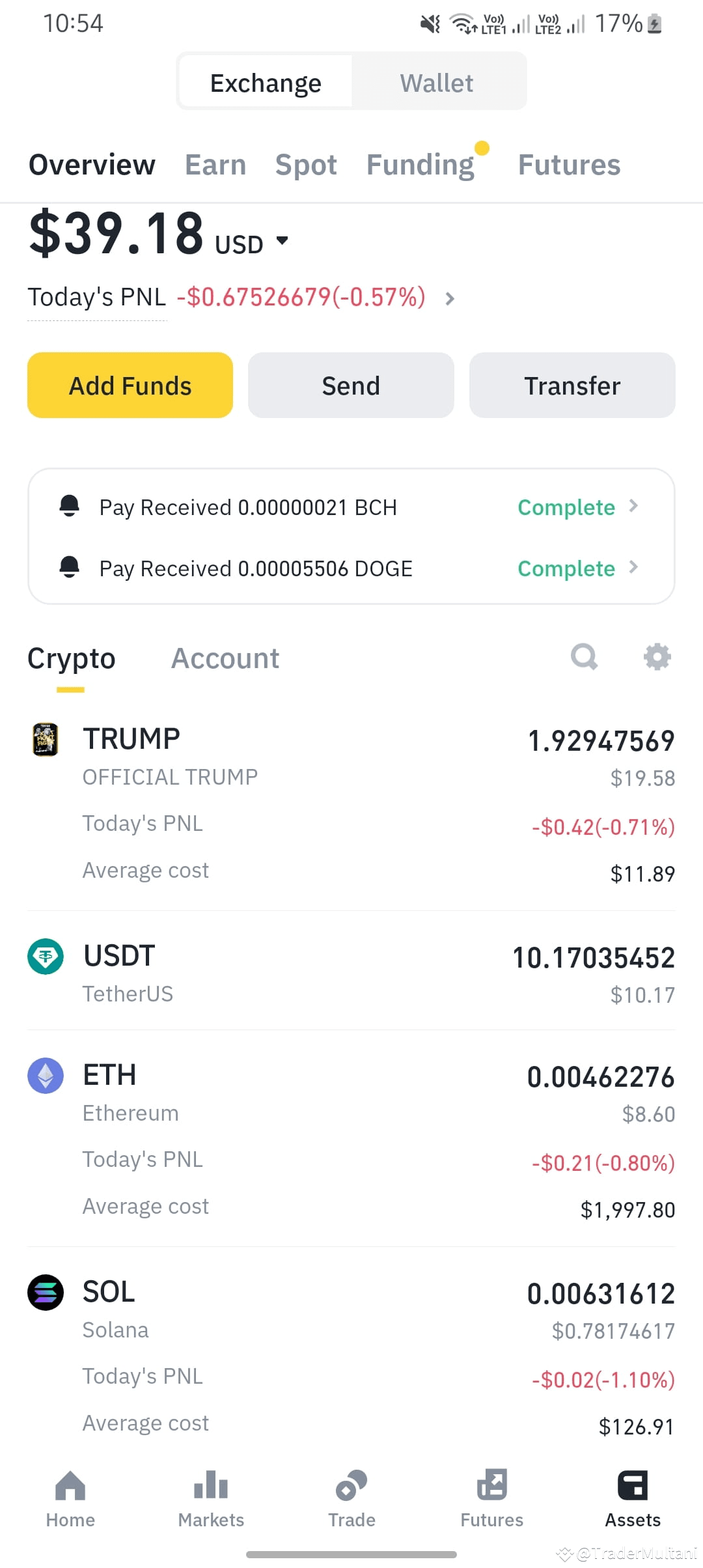 All coins I have in my portfolio are deceasing and I have lo ...