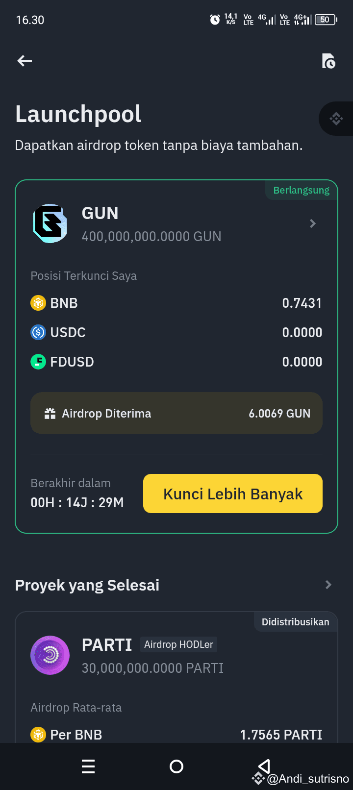 #GUN share your opinion about this GUN coin #Binance | Andi_sutrisno on Binance Square