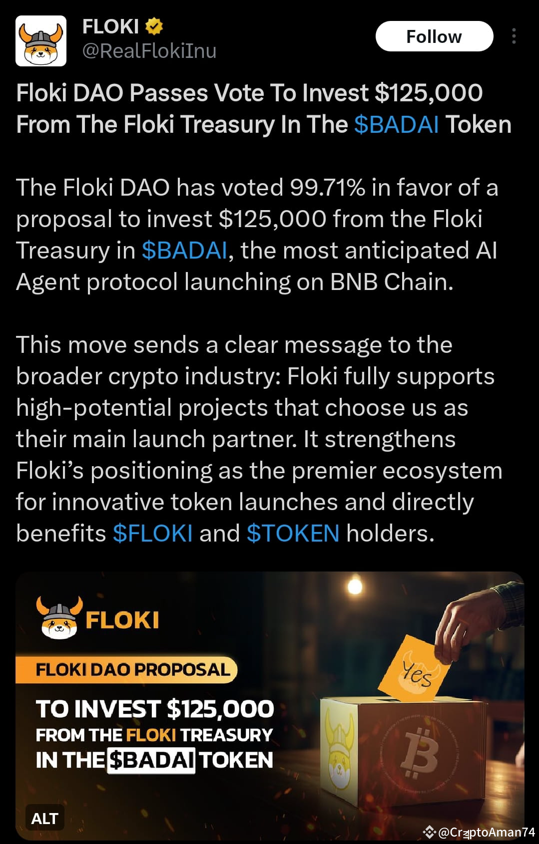 Floki Partners With Coingecko, Pledges For Visibility $FLOKI ...